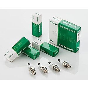 Hzoziza CMR7H Resistor Spark Plug, Replaces Champion RZ7C, NGK CMR7H, Husqvarna 506615101 544260901, Redmax 369991867, Fits for Husqvarna Stihl Redmax Blowers Brushcutters Trimmers Chain Saws, 4-Pack