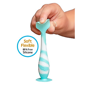 Bumco Diaper Cream Spatula - BPA-Free Diaper Bag Essentials, Soft Butt Spatula Baby, Mom-Invented Butt Paste Spatula, Bumco Diaper Cream Spatula, Flexible Diaper Cream Applicator, Bumco Baby Bum Brush