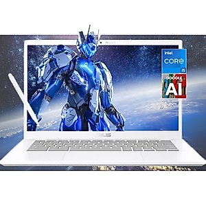 ASUS Chromebook Google AI Laptop Touchscreen Stylus Pen - 14inch FHD Display - Intel Core i5-1335U - 8GB RAM - 128GB SSD - School Students - HDMI Port - Thunderbolt USB C - Wi-Fi 6E - 2024