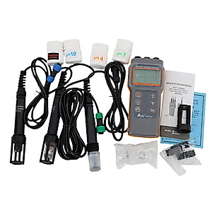 Graigar AZ86031 Multifunctional Water Quality Meter Dissolved Oxygen Tester PH Meter Conductivity Salinity Meter Temperature Meter All in 1