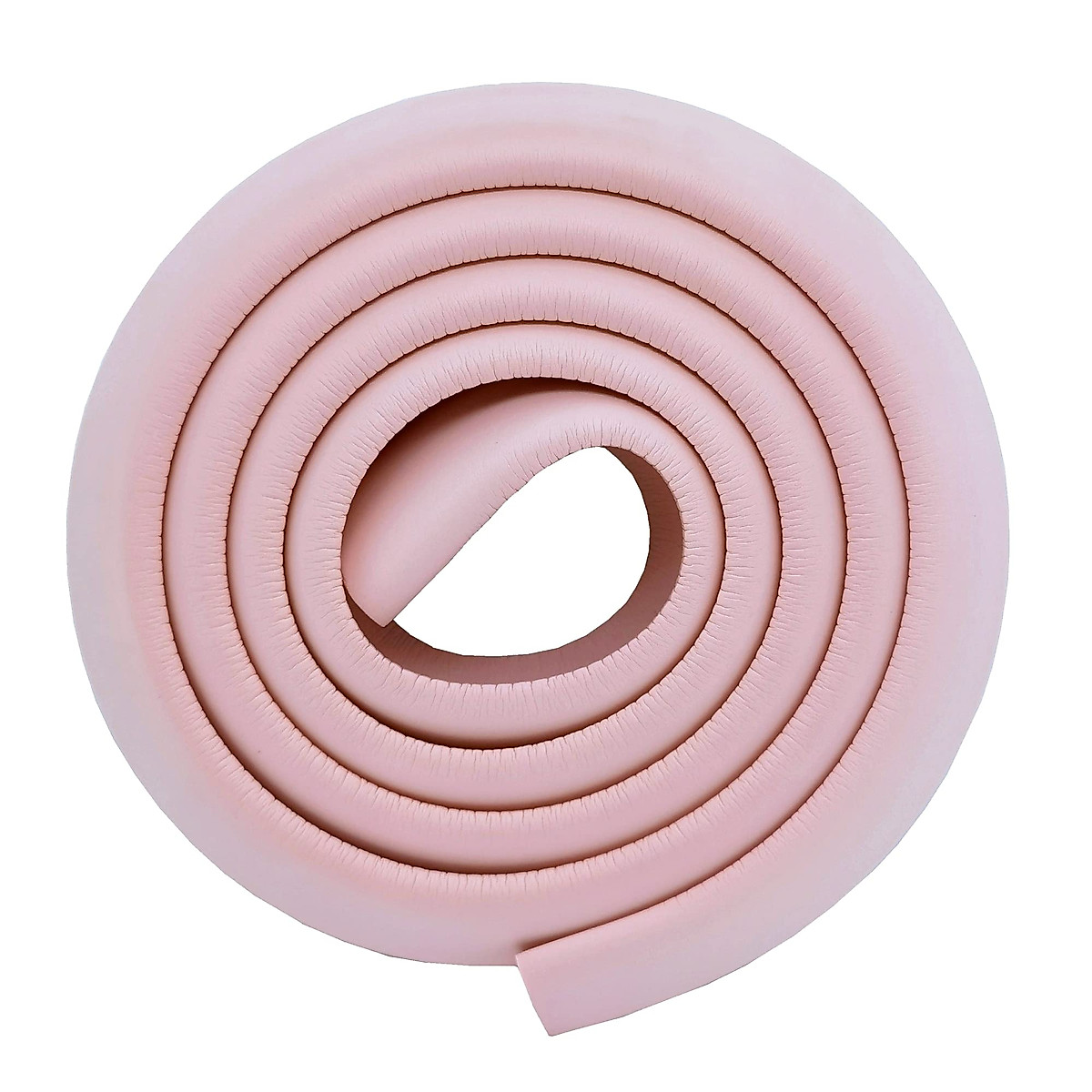 M2cbridge L Shape Extra Thick Furniture Table Edge Protectors Foam Baby Safety Bumper Guard 6.5 Ft (Pink)