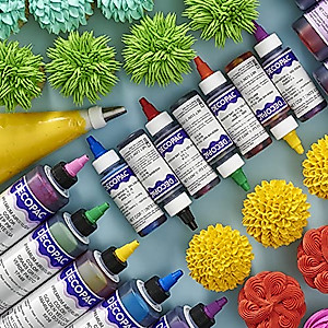 DecoPac Green All-Natural Premium Gel Color 2oz