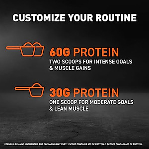 Body Fortress Super Advanced Whey Protein Powder, Vanilla, Immune Support (1), Vitamins C & D Plus Zinc, 1.74 lbs