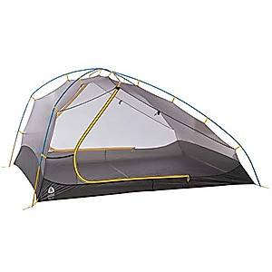 Sierra Designs Meteor Lite, Freestanding Lightweight Backpacking & Camping Tent with 2 Doors/Vestibules, Stargazer Rain Fly, Aluminum Poles (3-Person)