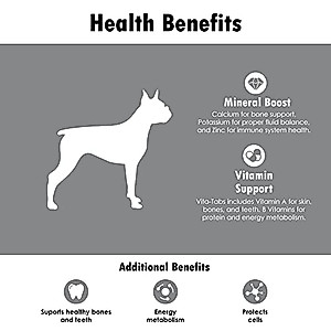 Vita-Tabs Silver - Vitamins, Minerals, Nutrients - Support for Senior Dog - Supplement for Healthy Bone, Joint, Energy, Immune System - 100 Chewable Tablets