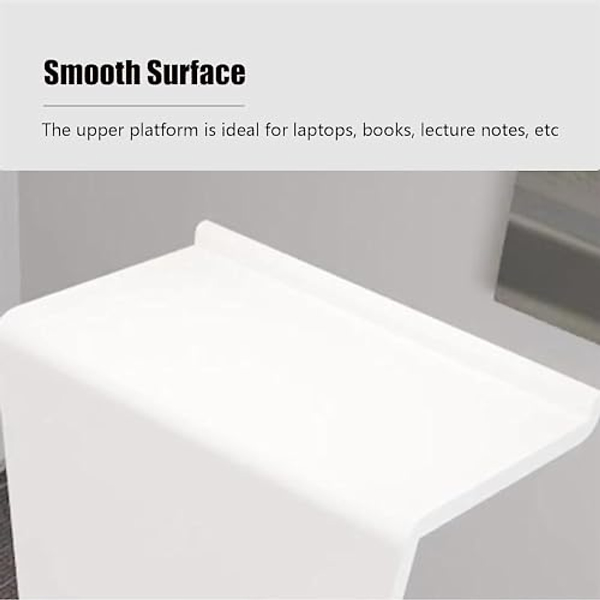 Floor Standing Podium Church Lecterns Simple Podium Stand Easy to Assemble Pulpits with Casters and Storage Space Lecterns