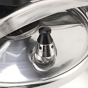 Pressure Cooker, MultiPurpose Pressure Canner, Fast Cooking, High Temperature Resistant, Safe, ExplosionProof for Home (3L)