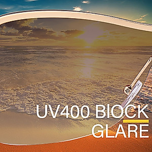 OPTOFENDY Y2K Sunglasses for Women Men, Trendy Sunglasses Men Women (Brown)