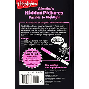 Valentine's Hidden Pictures Puzzles to Highlight (Highlights Hidden Pictures Puzzles to Highlight Activity Books)
