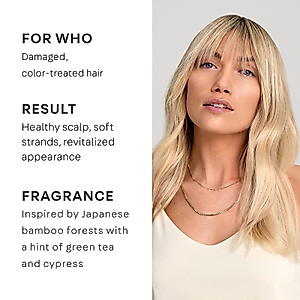 NATURELAB. TOKYO Perfect Repair Treatment Masque: Heat and Color Protection, Hair Mask Treatment to Strengthen and Repair Dull, Damaged, Brittle Hair I 6.7 FL OZ / 200ml