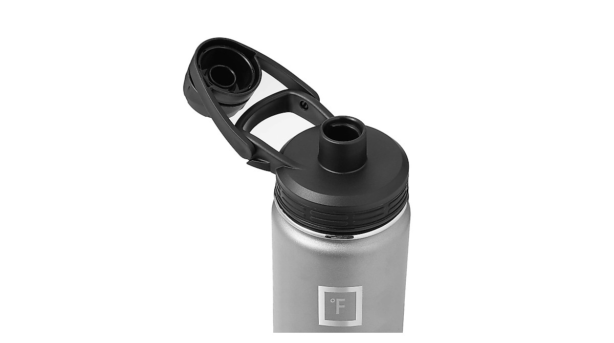 IRON °FLASK Spout Lid for Wide Mouth, Insulated Sports Water Bottles ...