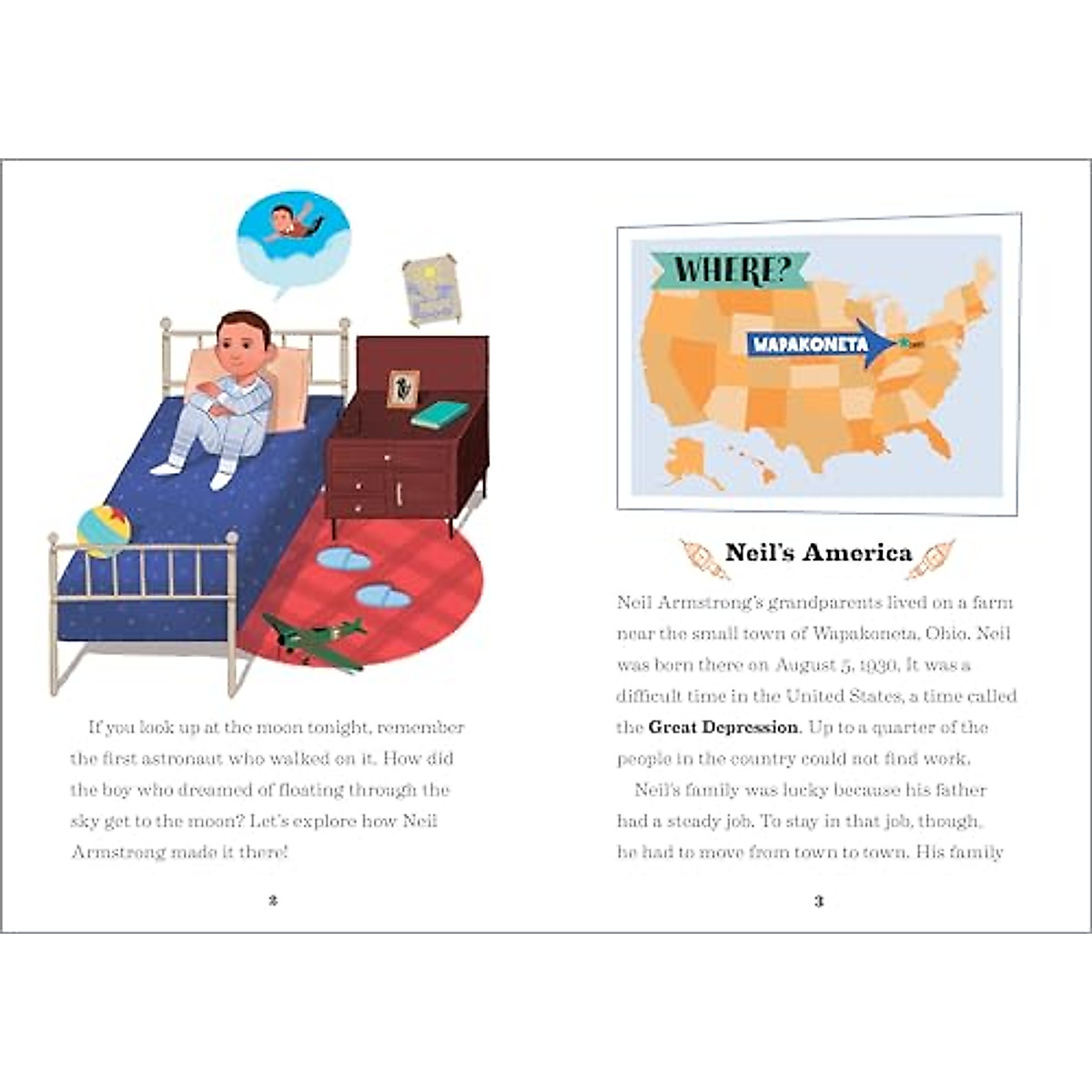 The Story of Neil Armstrong: An Inspiring Biography for Young Readers (The Story of Biographies)