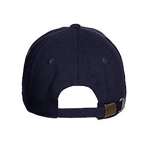 Daxton Vertical USA Cities Baseball Dad Hat Unstructure Low Profile Strapback,Michigan,Navy Hat