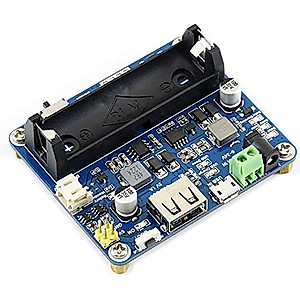 Solar Power Management Maintainer Module for 6V~24V Solar Panel,Support Solar Panel/USB Connection Battery Charging with MPPT Function and Multi Protection Circuit Suit for Low-Power IoT Project etc