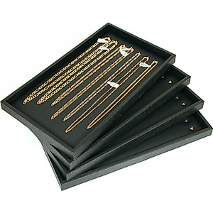 Jewelry Display Carrying Case Rolling With Trays New