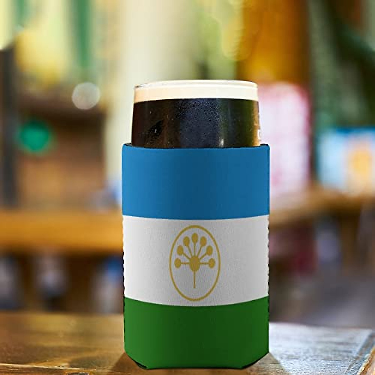 2 PCS Bashkortostan Flag Can Cooler Party Gift Beer Drink Coolers Coolies