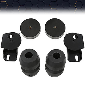 PIT66 Rear Suspension Enhancement System Compatible with Dodge Ram 2500 2WD 2014-2021/Compatible with Dodge Ram 2500 4WD 2014-2021 DR2500D