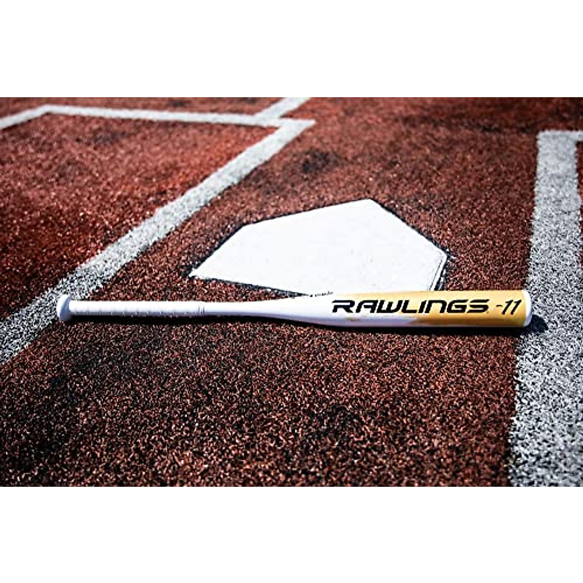 Rawlings Ombre Fastpitch Softball Bat | -11 | 1 Pc. Aluminum | Gold | 29 inch