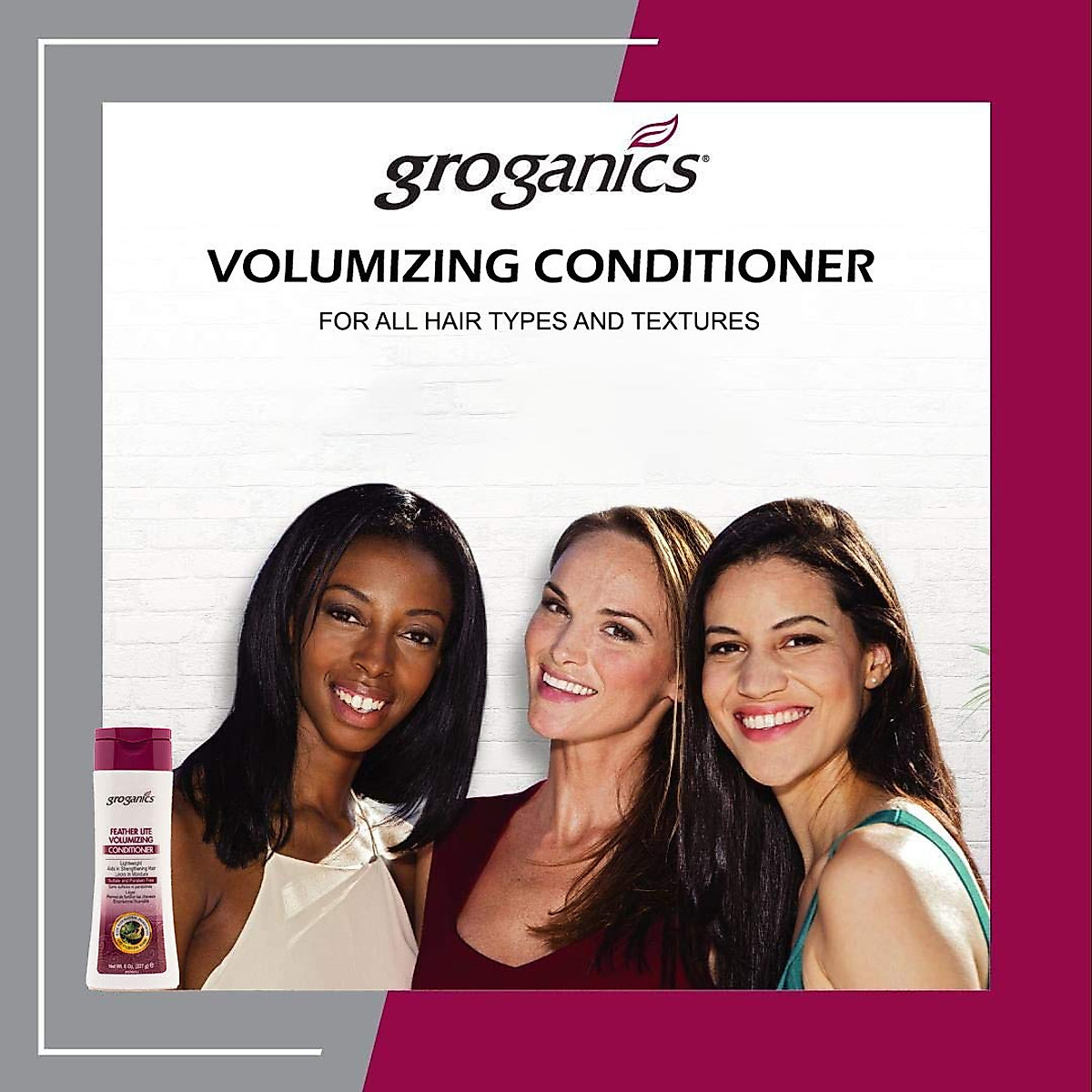 Groganic DHT Feather Lite Conditioner 8 oz.