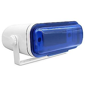 Durable Universal Marine Stereo Cover - Water Resistant Boat Radio Protector Shield & Marine Bluetooth Stereo Radio - 12v Single DIN Style Boat in Dash Radio Receiver System