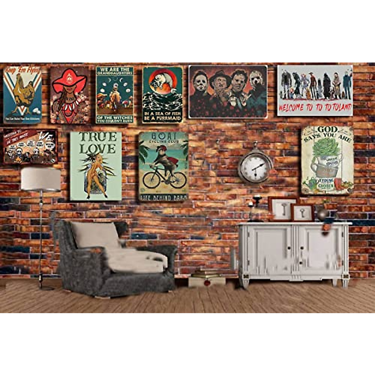 Sewing Quilting it's the art of stitching together little pieces of yourself Funny Novelty Metal Sign Wall Decor For Home Gate Garden Bars Office Store Pub Club Sign Gift 8x5.5in Plaque Tin Sign