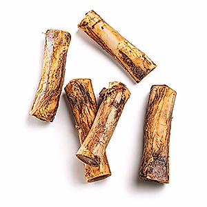 Jack&Pup Dog Bones for Aggressive Chewers (3 Pack) Premium Grade Roasted Marrow Bones for Dogs – 6 inch Dog Bones for Large Dog - All Natural Gourmet Treat Chews – Long Lasting Chew (3 Piece Pack)