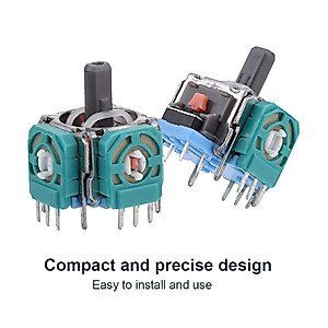 Replacement Analog Stick for PS4 Joystick, Analog Stick Thumbsticks Replacement, 3D Analog Thumbstick Sensor Module for Controller