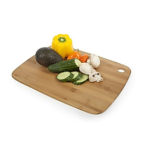 Core Bamboo Classic Cutting Board Combo Pack, Natural, Small/Medium/Large