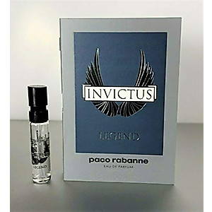 Paco Rabanne INVICTUS LEGEND Eau De Parfum Spray Sample Vial .05 oz / 1.5 ml MENS NEW