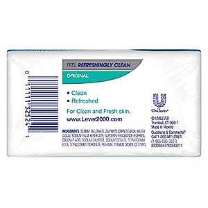 Lever 2000 Bar Soap, Original, 4 oz, 2 Bar