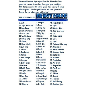 AISON Chinese Version GB BOY Color-Blue (Not Official Nintendo GBC)