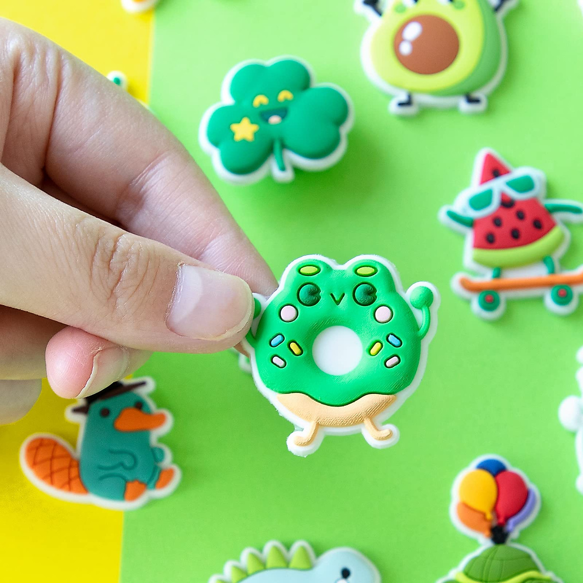 Cute Kawaii Shoe Charms 100 PCS Teens Girls Boys Kids Decoration Party Gifts Accessories Charms