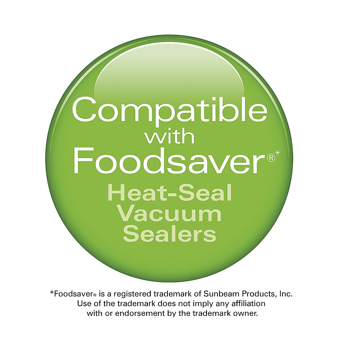 Hamilton Beach Vacuum Sealer, (3-Pack) 8 in x 20 ft Rolls for NutriFresh, FoodSaver & Other Heat-Seal Systems (78322)