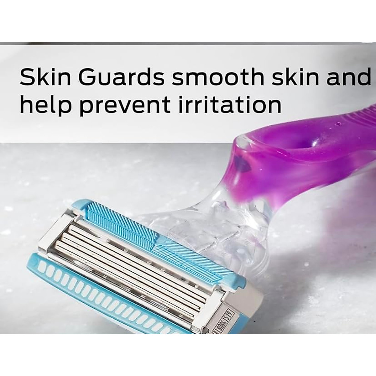 Compatible for Schick Hydro Silk 3 Refill Cartidges for Women, Pack of 20 Cartridges