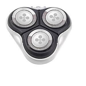 Set of 3 Replacement Heads for Replacing Philips Norelco HQ6 Quadra Action Shavers
