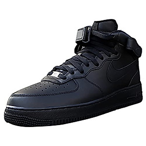 Nike Air Force 1 Mid '07 Men's Shoes Size- 13 Black/Black
