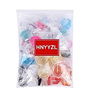 HNYYZL Sample Container,5 Gram Empty Plastic Cosmetic Pot Jars for Eye Shadow Nails Powder Jewelry Cosmetic Lip Balm Cream Lotion(11colors, 55 Pcs)