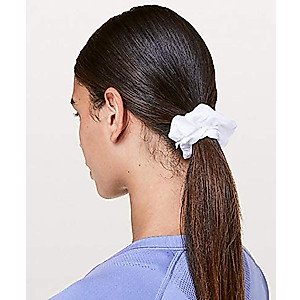 Lululemon White Uplifting Scrunchie