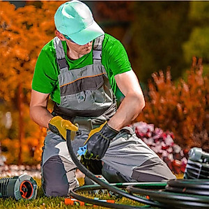 UCLEVER 2-in-One Drip Irrigation Tubing Hole Punch & Fitting Insertion Easier Tool for 1/4" Inch Fitting & Emitter Insertion