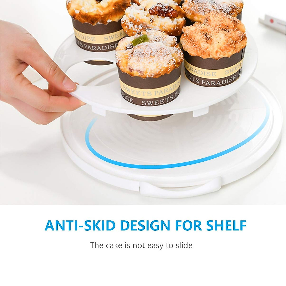 Kichvoe Portable Cheesecake Carrier Portable Cake Keeper transparent cake box plastic cake box Cake Storage Container Cake Containers Carriers Plastic Cake Containers