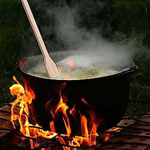 36 inch Large Wooden Mixing Stirring Paddle-Kitchen Accessories,Wood Mash Spoon for Cooking in Big Pot and Stockpots