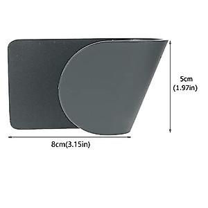 Operitacx Pot Lid Organizer 3 Pairs Kitchen Pot Lid Rack Holder Wall Mount Pots Pans Lids Organizer for Cabinet Door Hanger, Pot Holders For Kitchen- Green