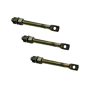 MaxLLTo 3 Pack Replacement STW60-0016 Snow Plow Trip Spring Eye Bolt for Arctic Blizzard Boss Curtis Diamond Fisher Hiniker Meyer Northman SNO-Way Snowdogg Western 09124 1302005 90493 (1/2" Diameter)