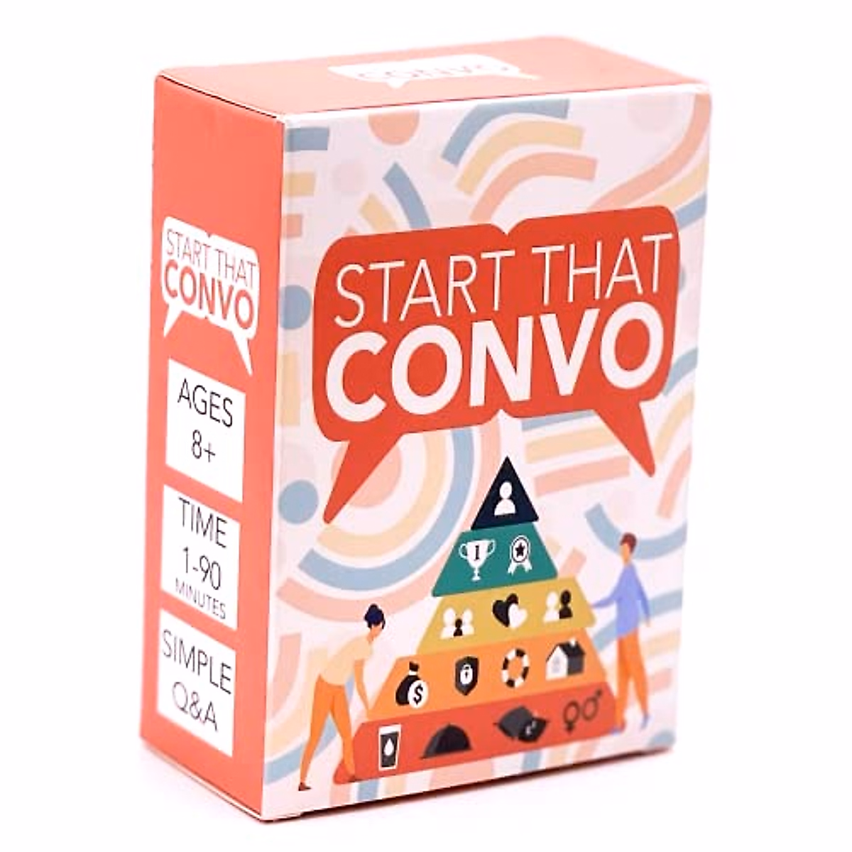 Start That Convo - Conversation Starter Cards for Teens, Friends, Couples and Teachers. Great for Get to Know You Games and Activities.