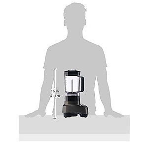 Cuisinart BFP-650GM Velocity Ultra Trio 1 HP Blender/Food Processor with Travel Cups, Gun Metal compact 9
