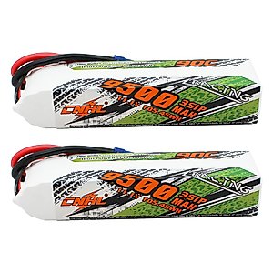 CNHL 3s lipo Battery 9500mah 90C 11.1V RC Battery Soft case with EC5 Connector for Racing RC Car Truck Boats Tank