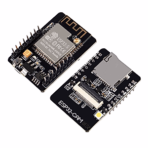 3PCS ESP32-CAM Camera Module ESP32 CAM WiFi Bluetooth Development Board ESP32 Wireless OV2640 Camera Module with Jumper Wire