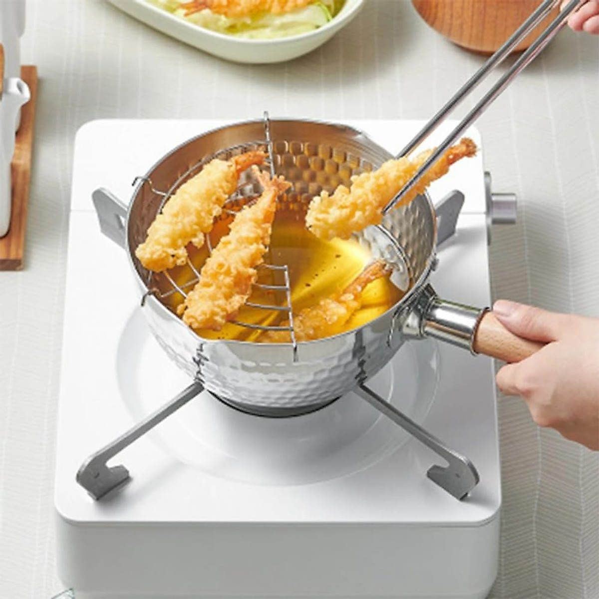 generic Stainless Steel Saucepan with Wood Handle,Yukihira Pan,Japanese Milk Pot,Yukihira Pot (with Glass Lid/no Lid)(no lid)