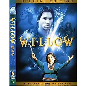 Willow (1988) DVD Val Kilmer Region 0/All Language: English, Spanish Subtitle: English, Korean