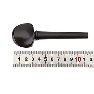 Cello Tuning Peg, 4pcs Ebony Wood Cello Peg 4/4 Cello Musical Instruments Accessories
